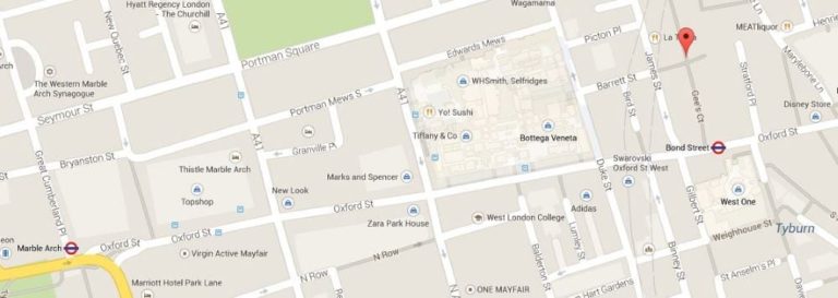 St Christopher´s Place: un rincón escondido junto a Oxford Street.